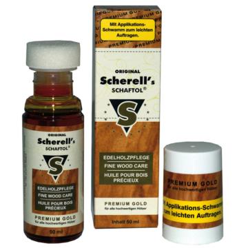 Original Scherell´s SCHAFTOL gold - Waffenpflege - AKAH