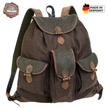 AKAH Loden Roesack brown/green - Backpacks - AKAH
