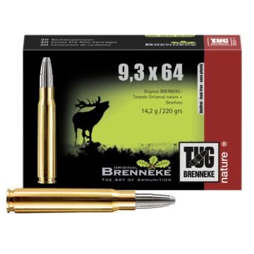 BRENNEKE 9,3x64 TUG nature+ - Rifle ammunition - AKAH