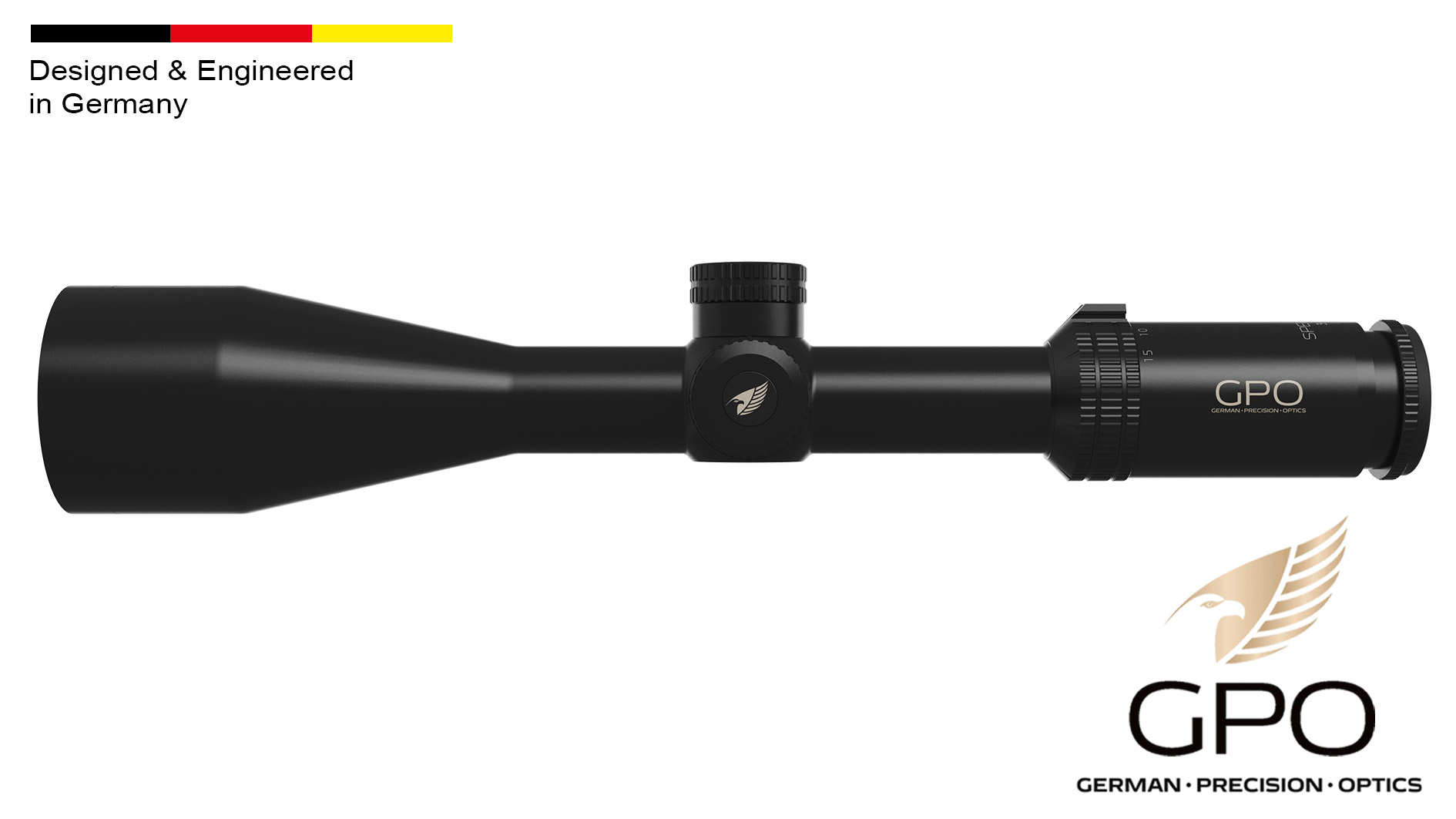 GPO Spectra™ 4x 2,5-10x44i G4i DROP - Rifle scopes - AKAH