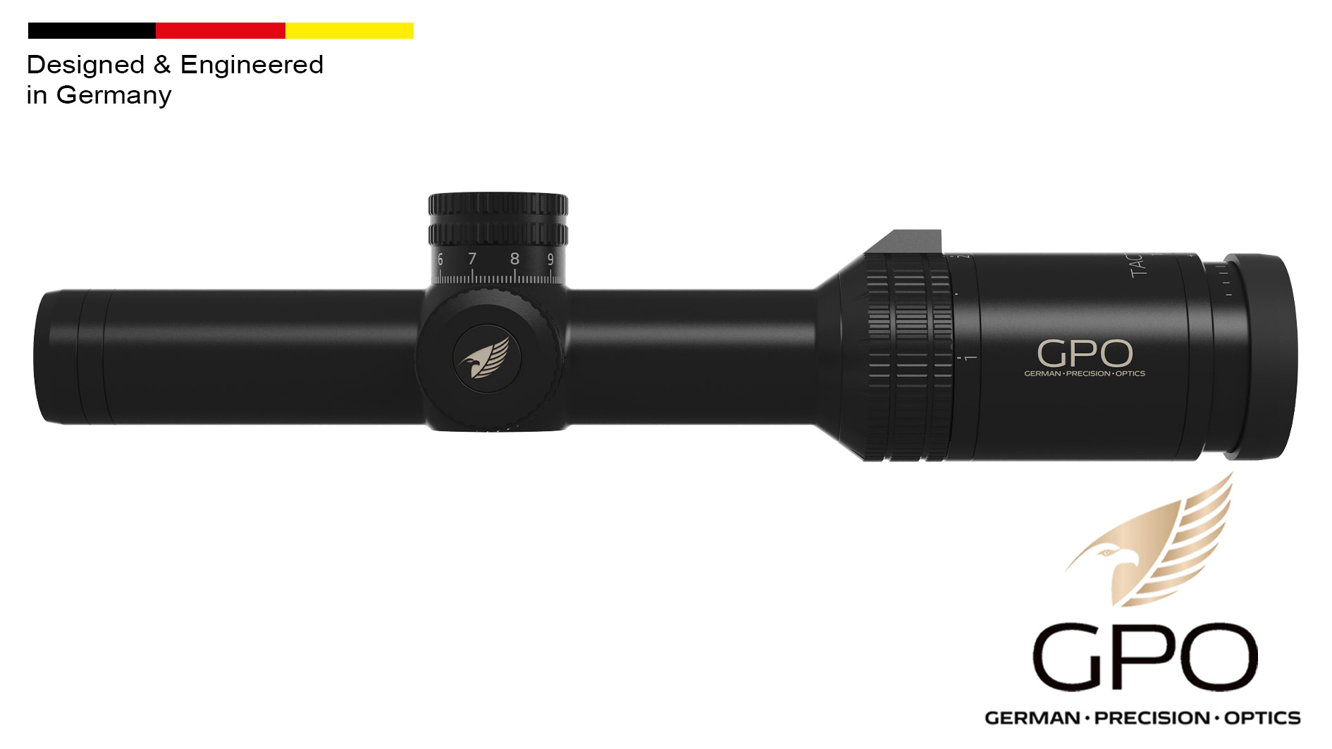 GPO Tac™ 1-6x24i HSi - Rifle scopes - AKAH