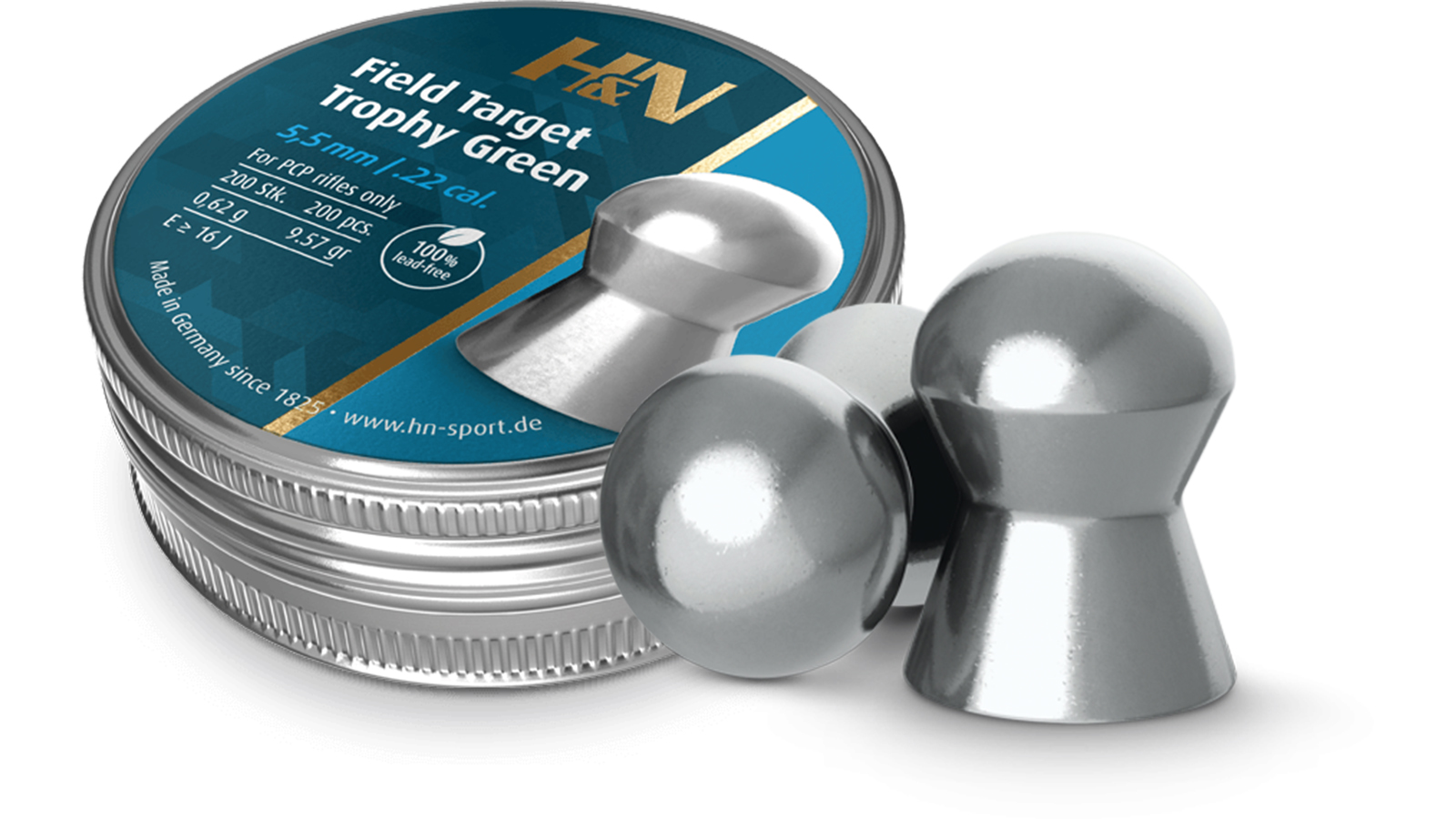 H&N Field Target Trophy Green - Diabolos - AKAH