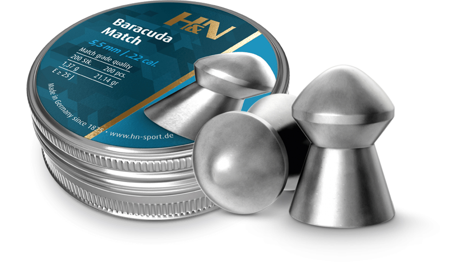 H&N Baracuda Match - Pellets for air rifles - AKAH