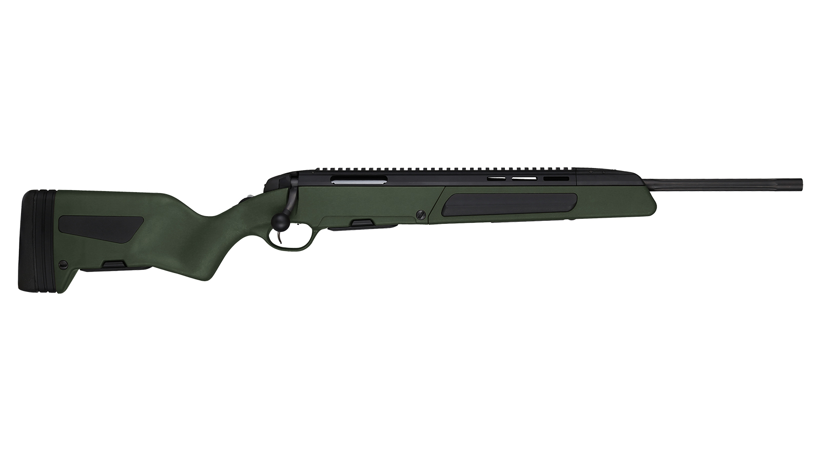 STEYR Scout II green 1/2"-28 UNEF precision rifle - Precision rifles - AKAH