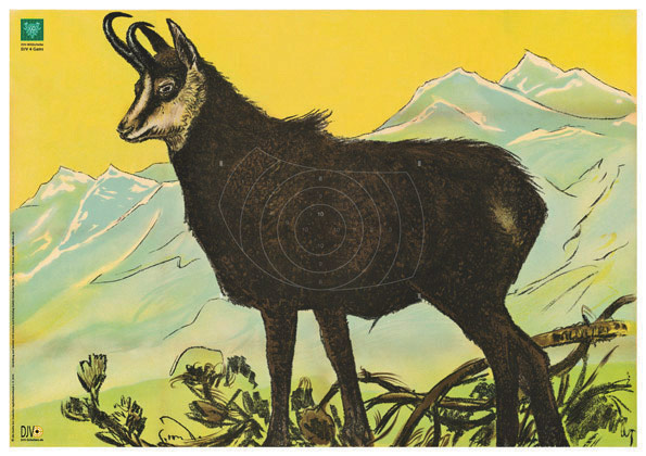 DJV-Target No.4 Chamois - Targets traps - AKAH