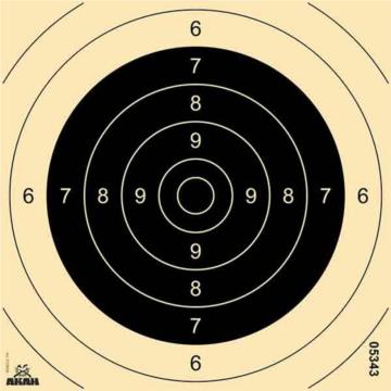 Bullseye for target 55x55cm - Targets traps - AKAH