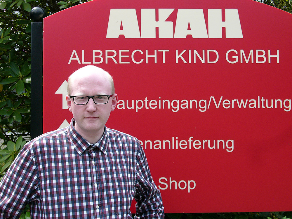 Neuer Mitarbeiter im Einkauf - AKAH - Albrecht Kind GmbH