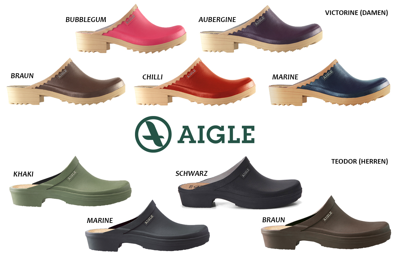 NEU: AIGLE Clogs - AKAH - Albrecht Kind GmbH
