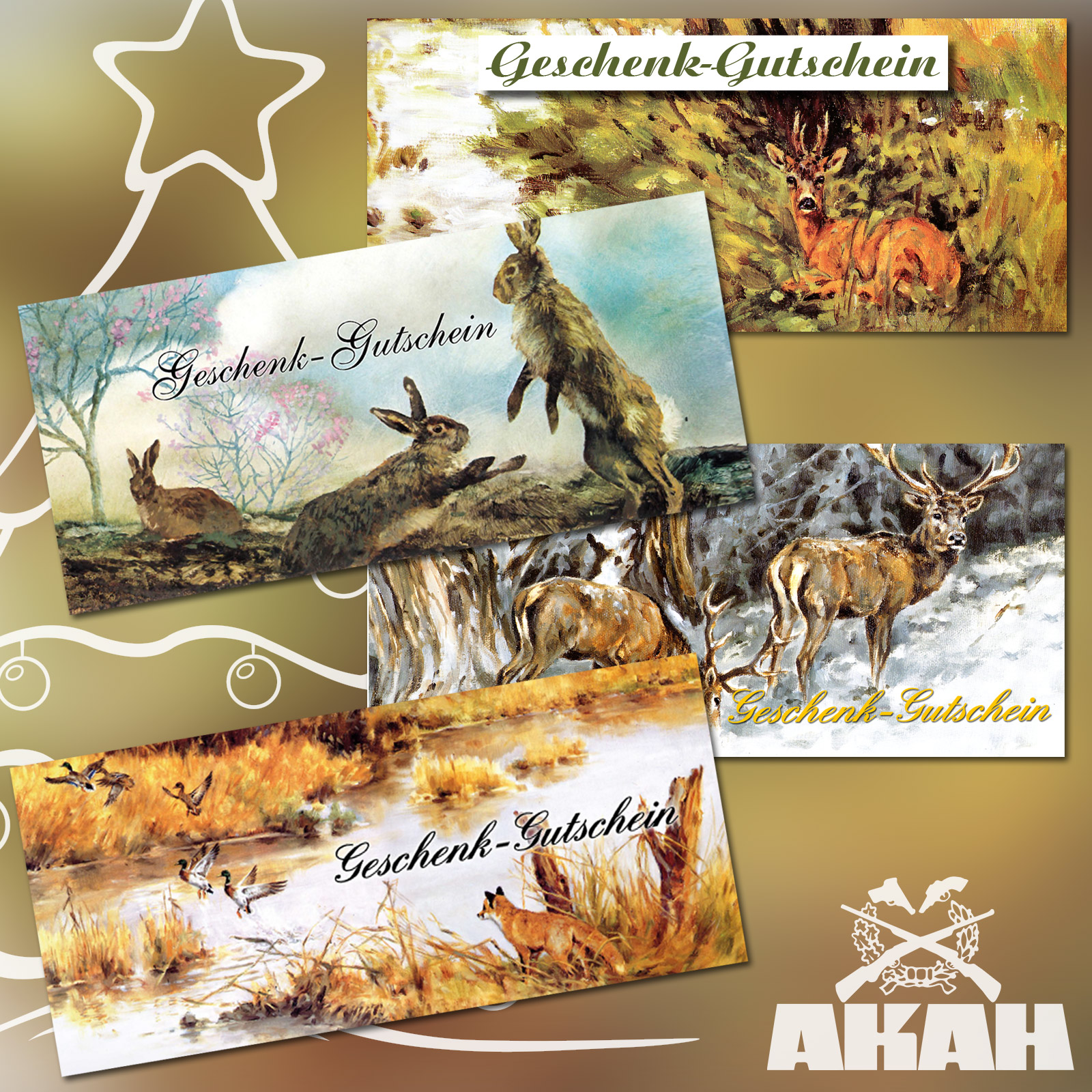 Geschenkgutscheine - AKAH - Albrecht Kind GmbH